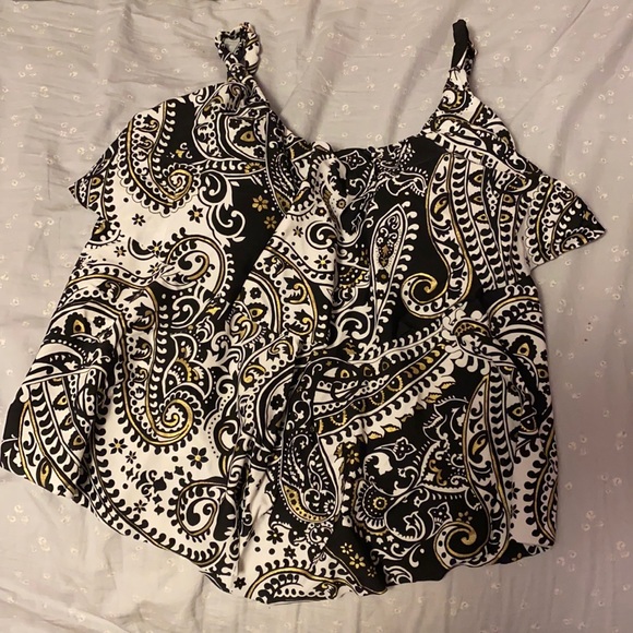 Maxine of Hollywood | Swim | Ruffled Layered Bathing Suit Top | Poshmark